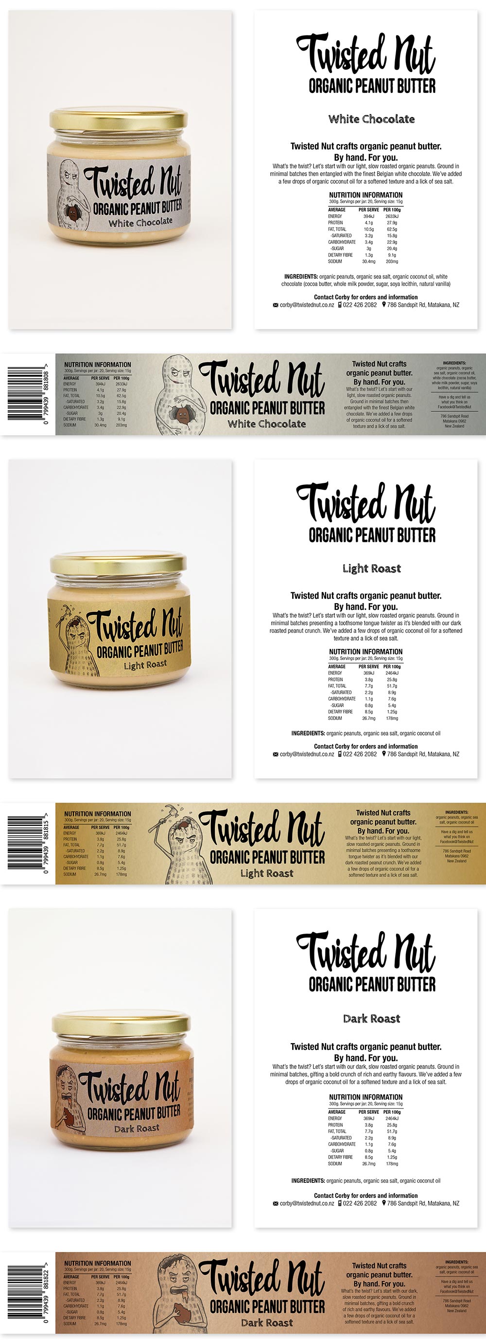 Twisted Nut – Monster Illustration & Design