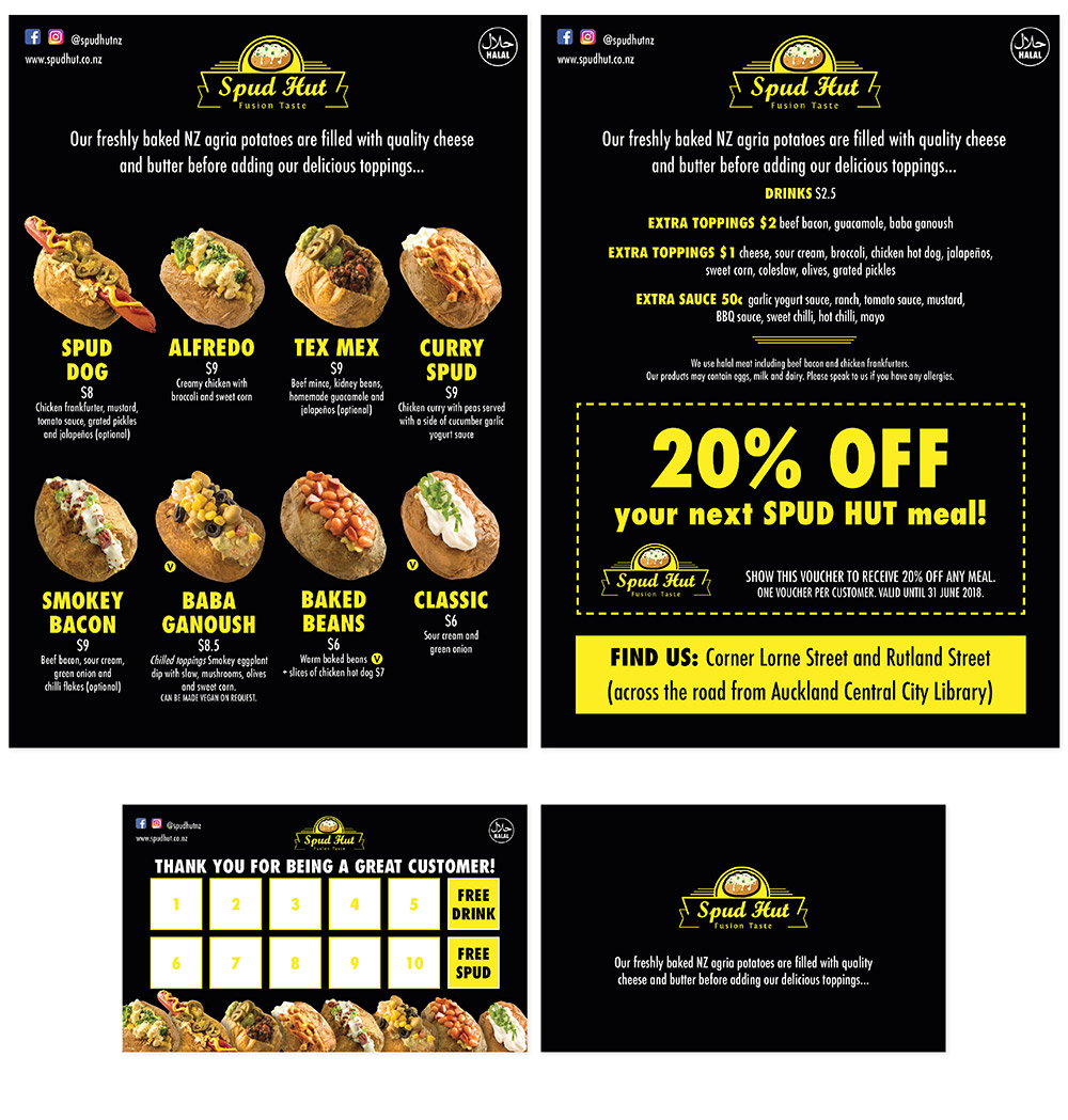 Spud Hut – Monster Illustration & Design